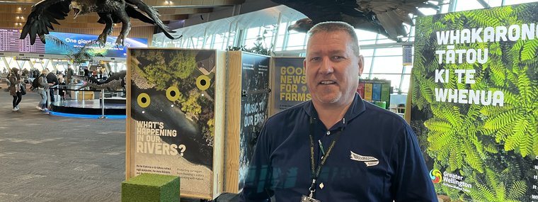 Celebrating 30 years at Wellington Airport - Steve Rybinski