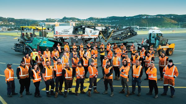 Runway resurfacing project videos